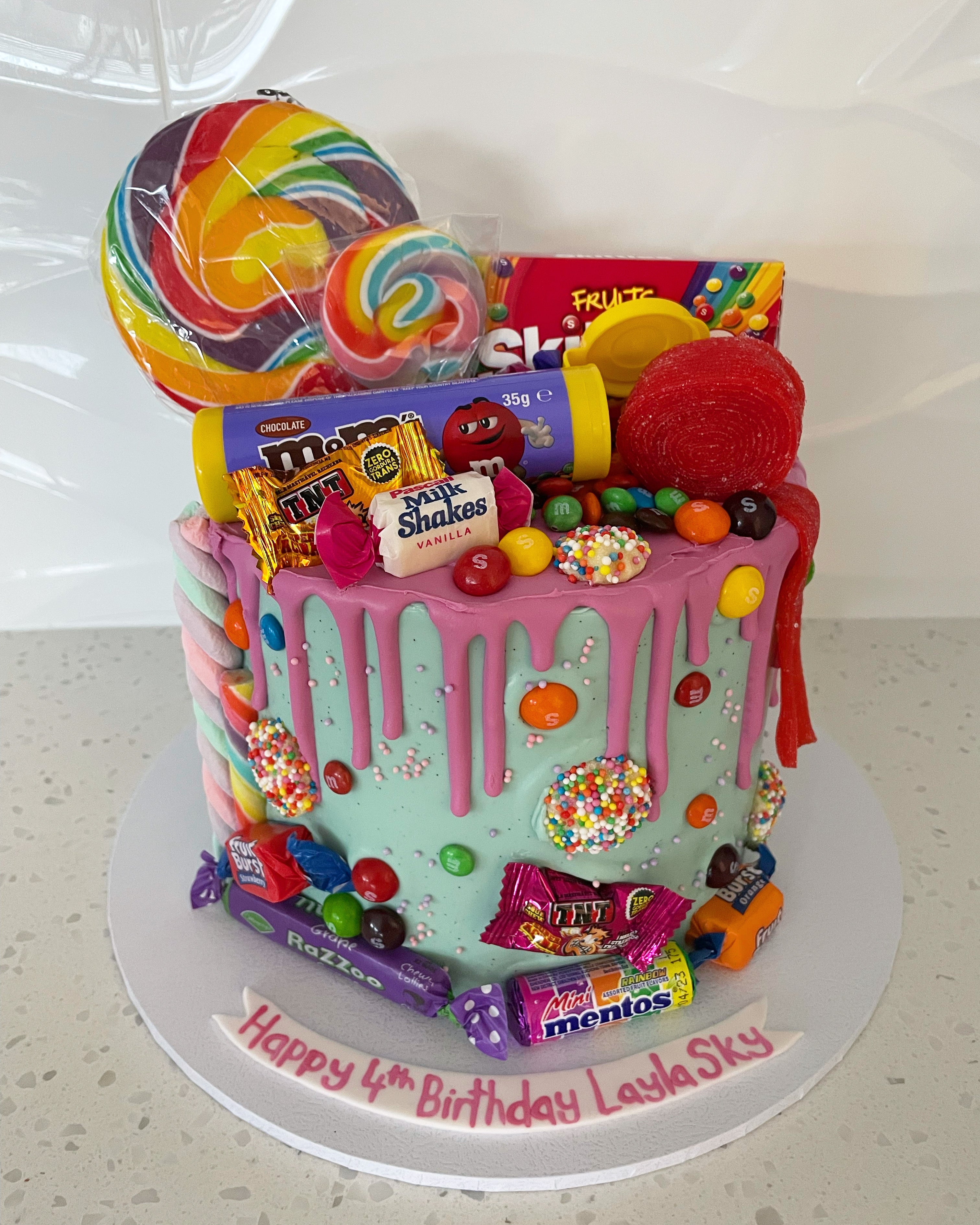 Candy Overload Cake – Sugar and iced