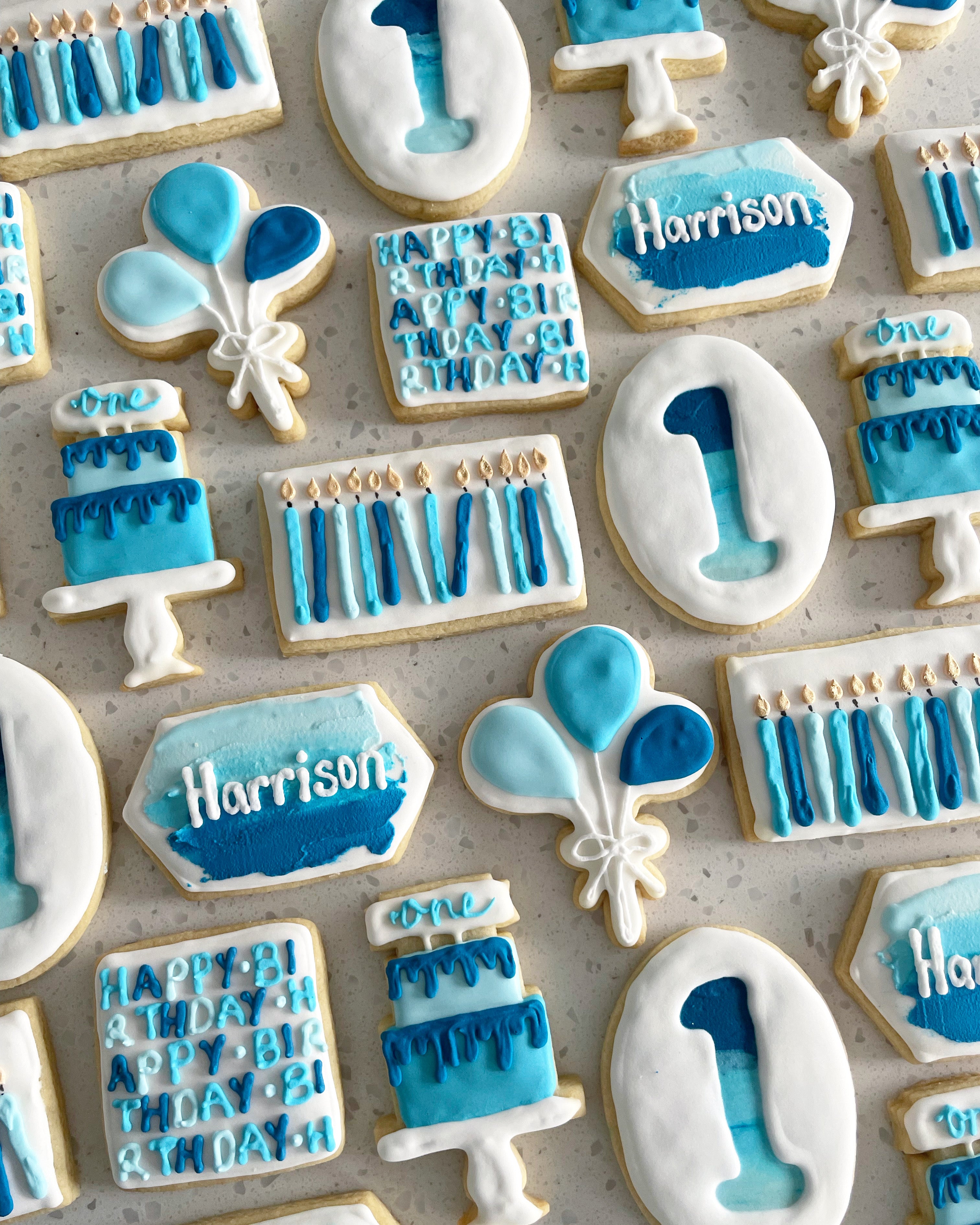 Custom Birthday Cookies – Sugar and iced